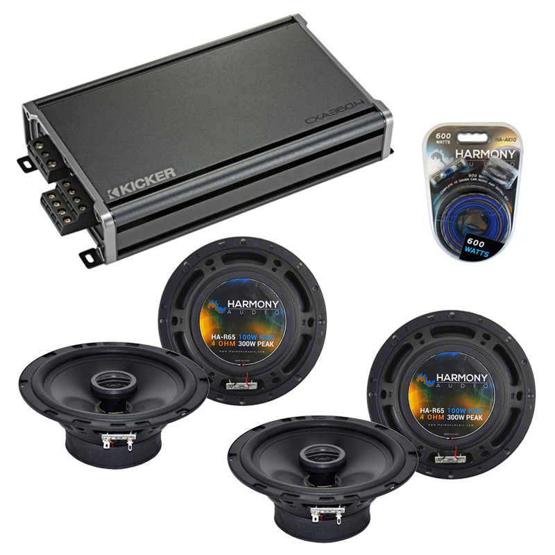Chrysler Crossfire 2004-2006 Factory Speaker Upgrade Harmony (2)R65 ...